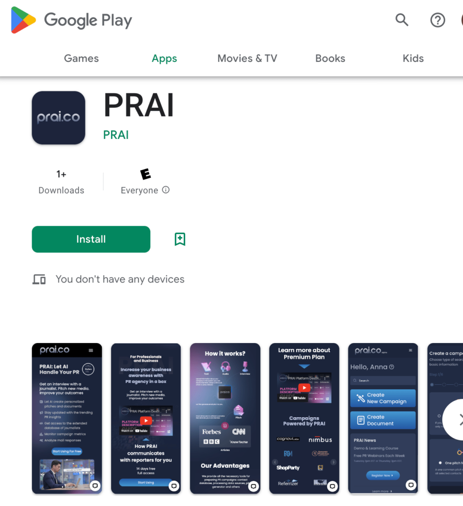 PRAI App: Powering Next-Level PR Strategies at Your... - PRAI NEWS